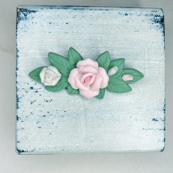 Jewelry | 439 Cottagecore Clay Brooch 25 Handmade | Poshmark